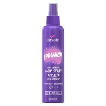 Aussie Sprunch Non-Aerosol Hairspray for Curly Hair, Strong Hold with ...