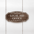 Victorian Plus Legal Aid Office Wall or Door Sign - Blue | Legal and ...
