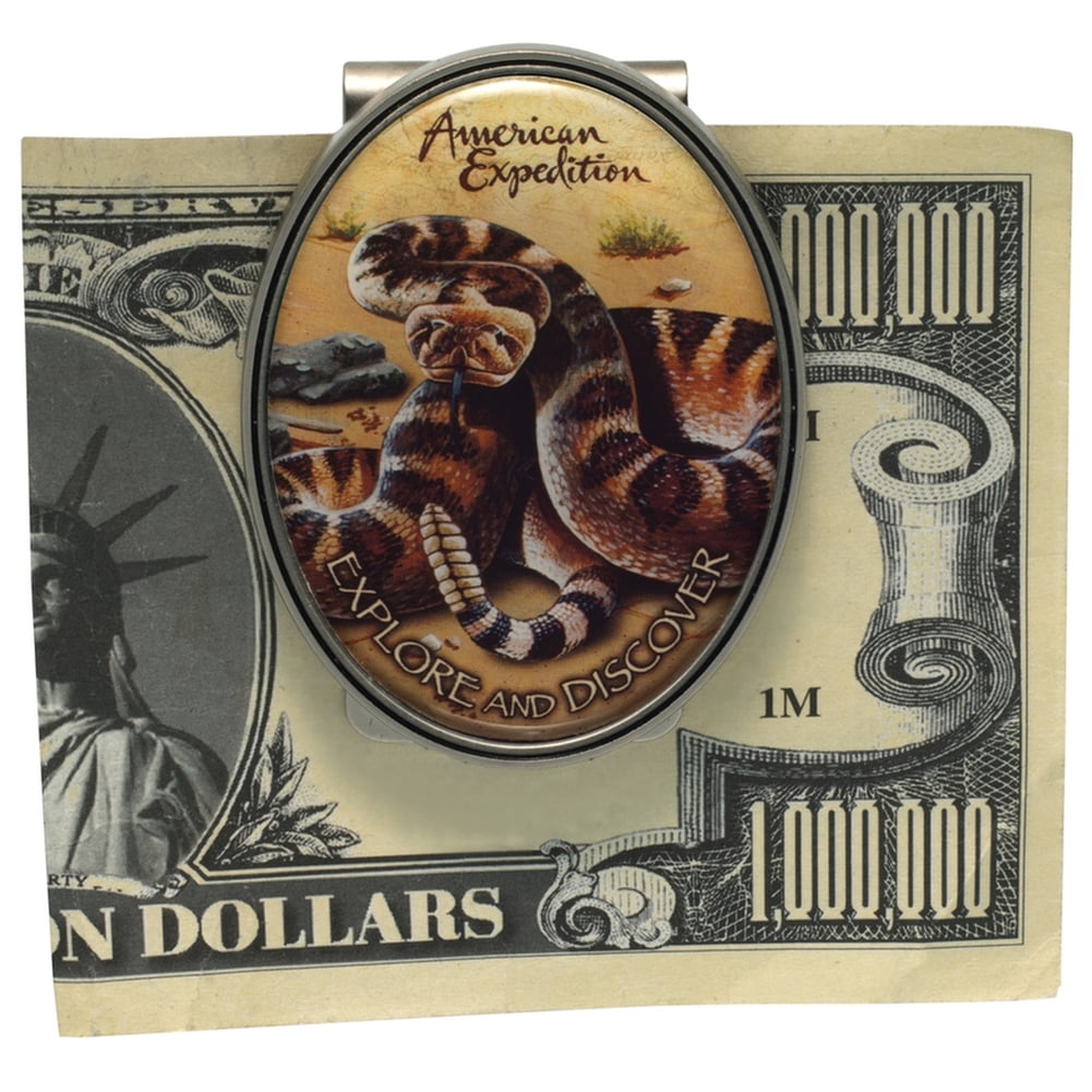 Rattlesnake Metal Money Clip - Walmart.com