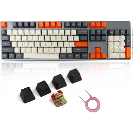 Amber Bird PBT Keycaps Side/Front Print Keycap Set Semi Profile Non ...
