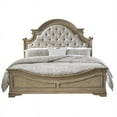Magnolia Manor King Uph Bed in Weathered Bisque - Walmart.com