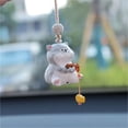 Car Hanging Ornament Cute Car Decors Car Rear View Mirror Hanging ...