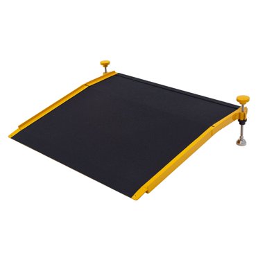 Electriduct 2.4" Rise Mountable Rubber Threshold Ramp - Walmart.com