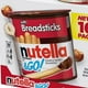 Nutella & Go Snack Pack, Hazelnut Spread with Breadsticks, 1.8 oz, 16 ...