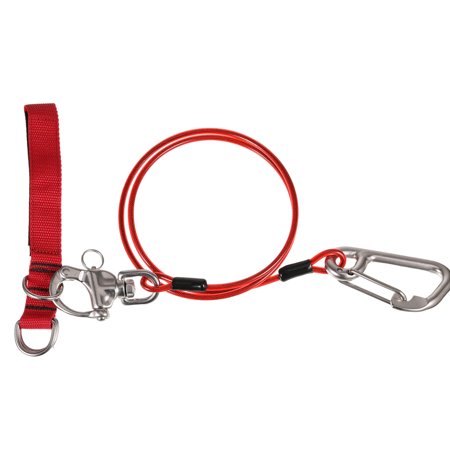 Electronicheart Diving Freediving Lanyard Safety Rope Anti-lost Anti ...