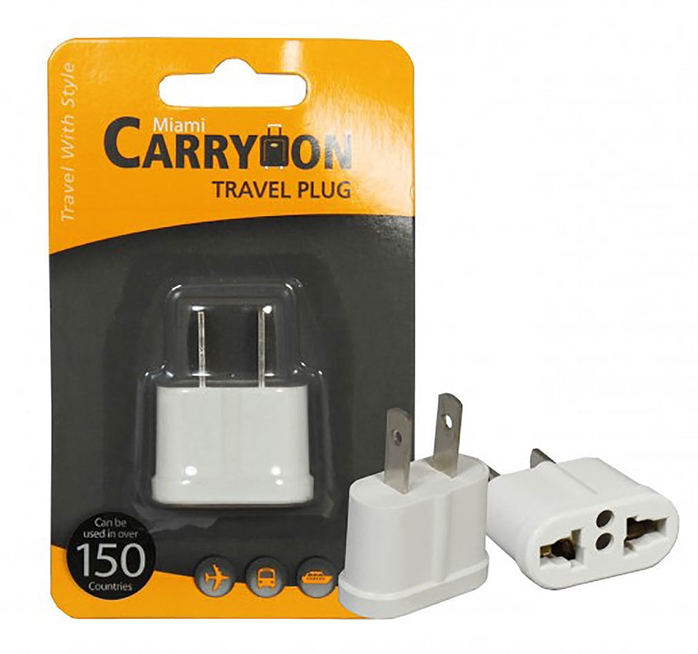 Miami Carry On Unisex Adult Mini Travel Adapter One Size M US - Walmart.com