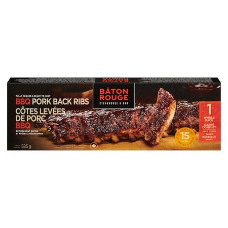 Bâton Rouge BBQ pork back ribs - Walmart.ca