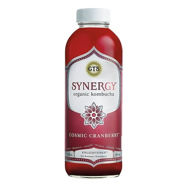 GT's Synergy Organic Kombucha Watermelon Wonder, 16 fl oz - Walmart.com