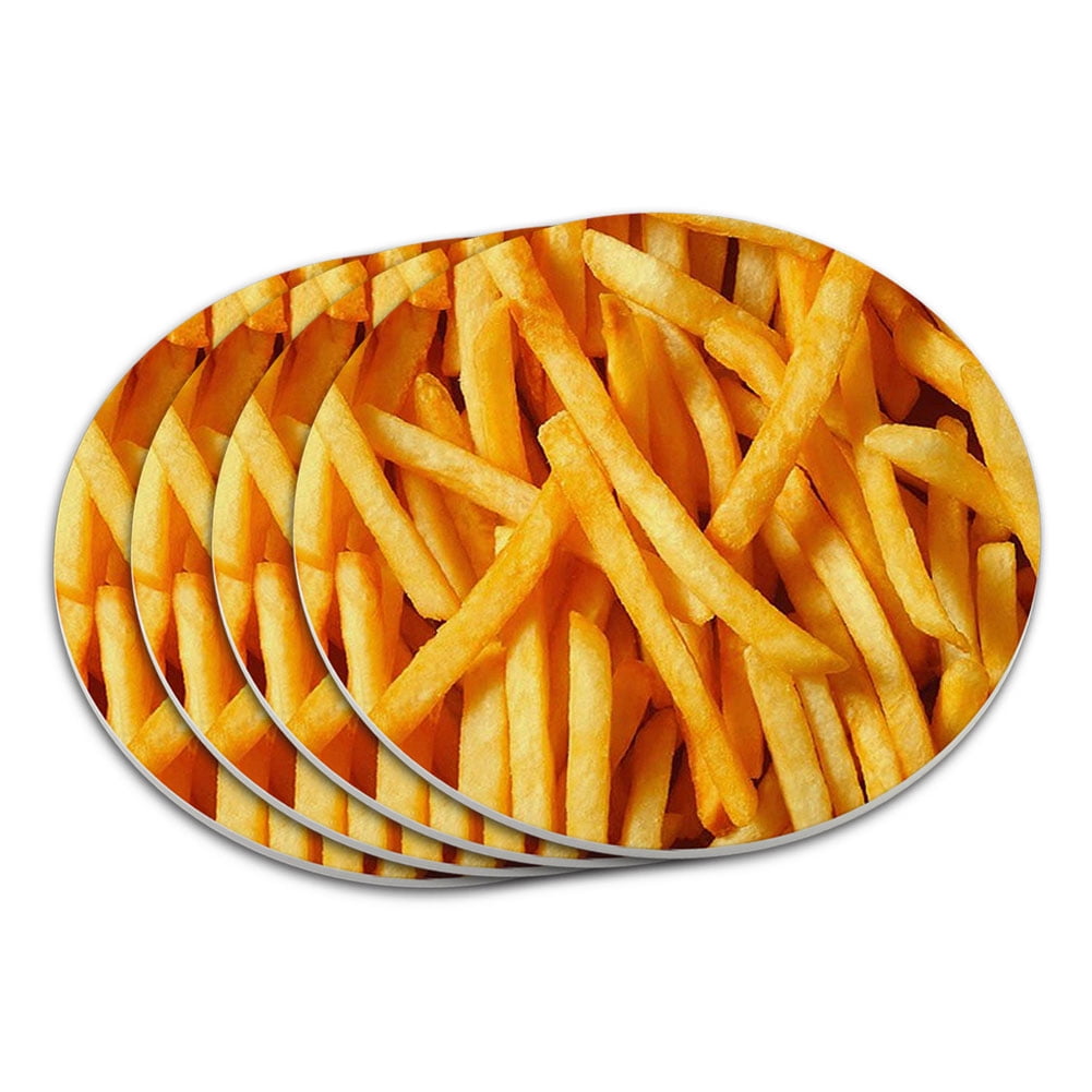 French Fries Coaster Set - Walmart.com