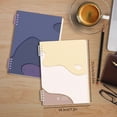 B5 Lined Notebook, 60 Sheets, Thickened Softcover Sewed Notebook ...