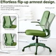 Anykoon Ergonomic Color Office Chair 350LBS, Mesh Back, Flip-up Armrest ...