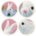 Techinal Electric Rabbit Toy Plush Bunny Battery Operated Hopping ...