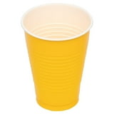JAM Paper Plastic Cups, 12 oz, Yellow, 20/Pack - Walmart.com