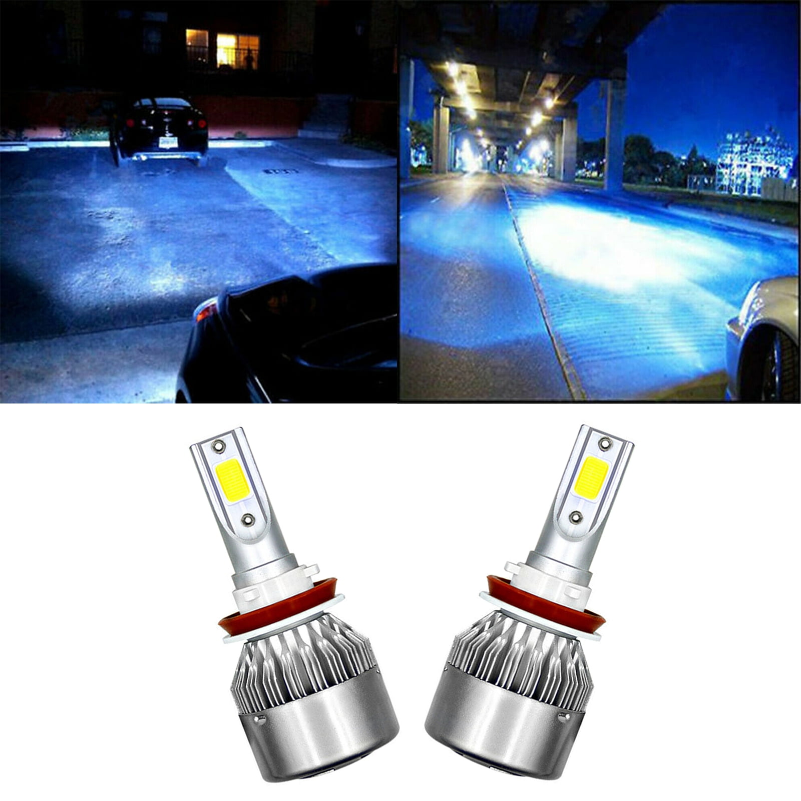 LED Bulbs Work Light Use COB Led Technoloty 24V-55W H8 H9 High Quality ...
