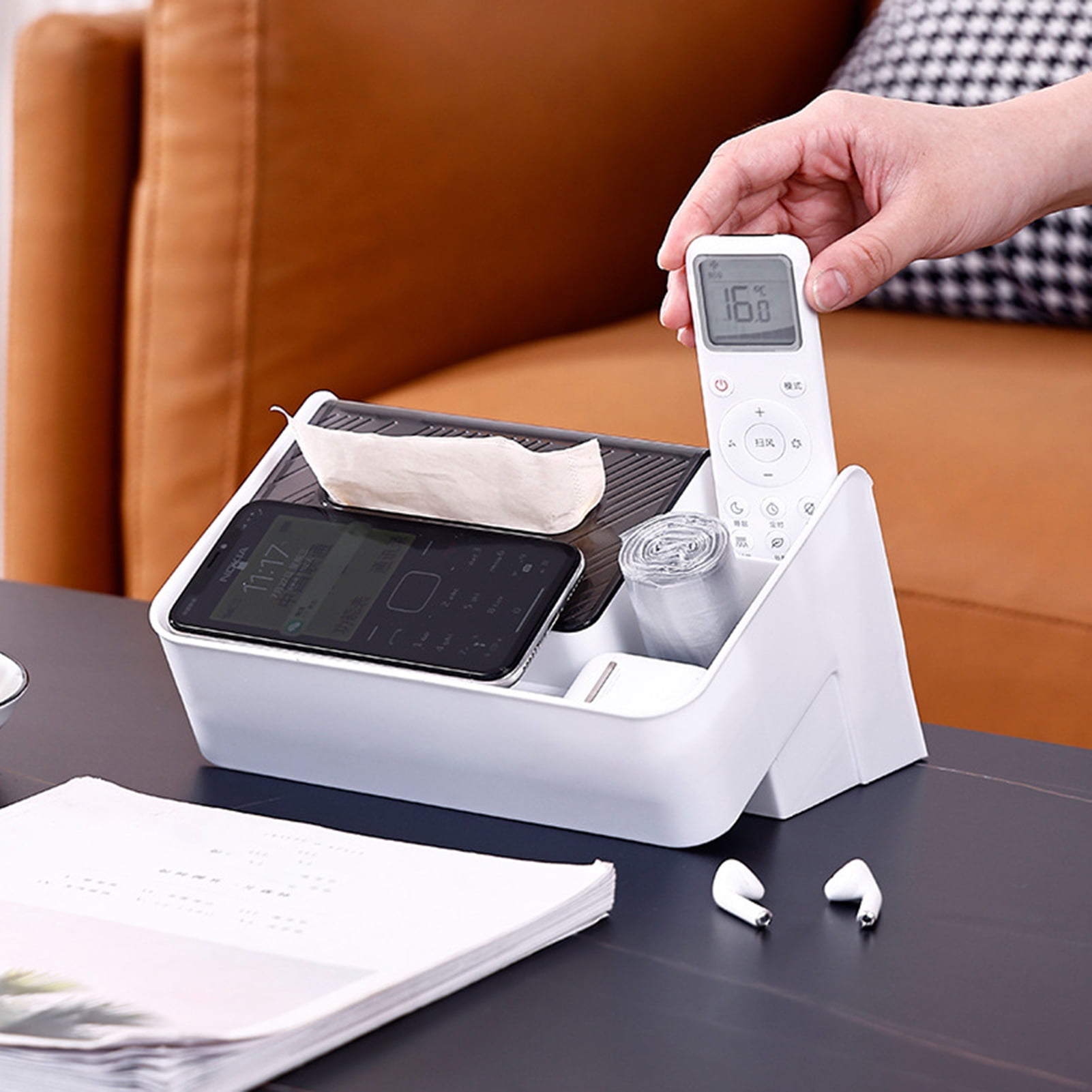 Waroomhouse Slanted Mouth Design Multi Grids Large Capacity Wide ...