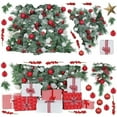 Christmas Tree Giant Wall Decals With String Lights - Walmart.com