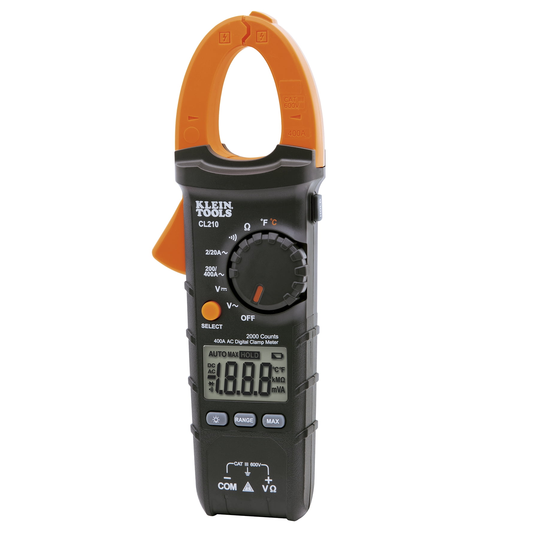 Multímetro Digital De Gancho Ca + Termopar Klein Tools CL210 | Walmart ...