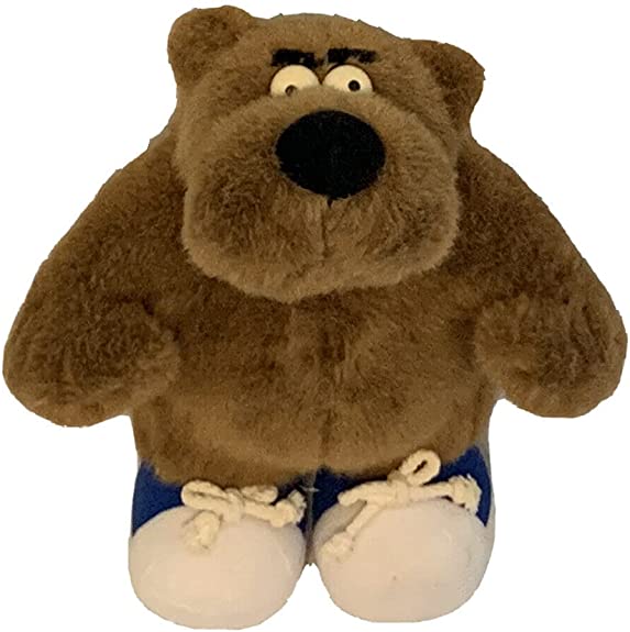 fse SID Brown Bear Plush Blue Sneakers Shoes My Favorite Company Teddy ...