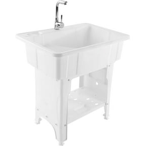 Free Shipping! El Mustee Utilatub 18-Gallon Floor-Mount Laundry/Utility ...