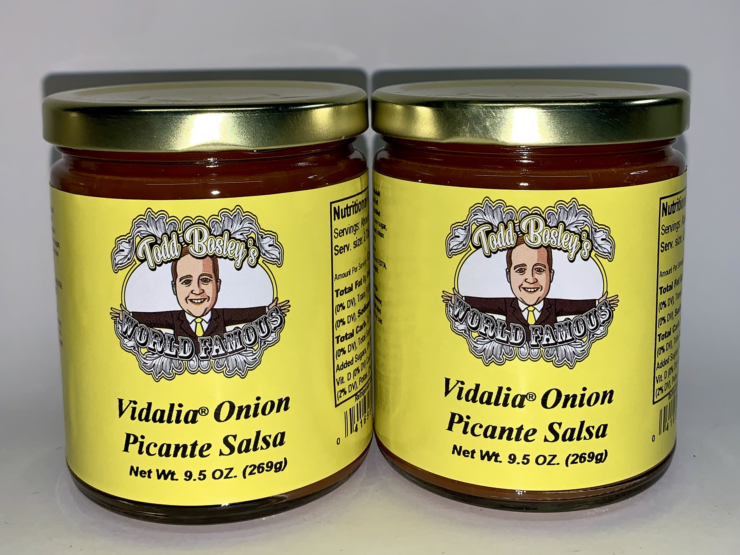 Todd Bosley's World Famous Vidalia Onion Picante Salsa (2 Pack ...