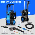 5000PSI Electric Pressure Washer 4.0GPM High Power Washers Heavy Duty ...