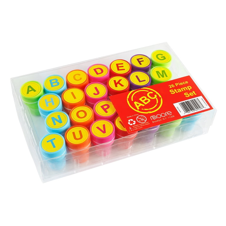 Educational Letter Stamps Colorations Uppercase Alphabet Stampers - Set ...