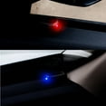 Car Alarm Solars Car Alarm LED Light Simulate Warnings Antis Theft ...