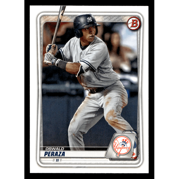 2020 Bowman Draft Oswald Peraza #BD-27 / - Walmart.com