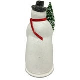 Ino Schaller Mr. Chipper the Snowman German Paper Mache Candy Container ...
