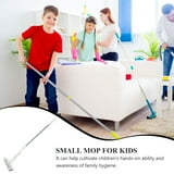 MLINS 3pcs Kids Small Sponge Mop Self Wringing Mop Floor Cleaning Mop ...