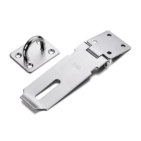 CHIKEN Door Clasp Door Lock Stainless Steel Hasp Padlock Clasp Padlock ...