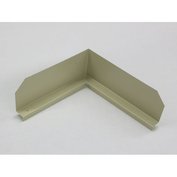 Bent (Inside Corner) Gutter Valley Splash Guards - 3 ct Wicker ...