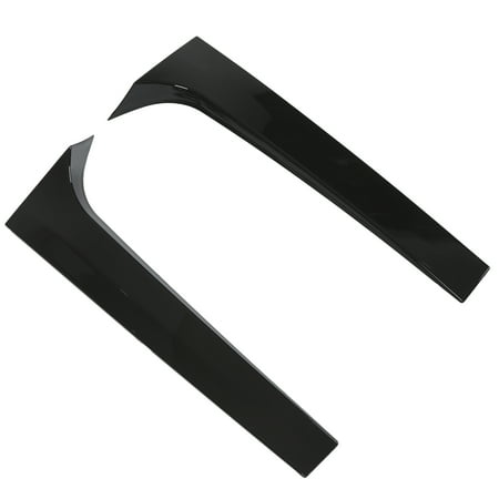 Rear Window Side Spoilers, Left Right Back Window Wing Trims ...
