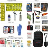 Ready America 70452 3 Days, 4 Person, First Aid Survival Kit - Walmart.com