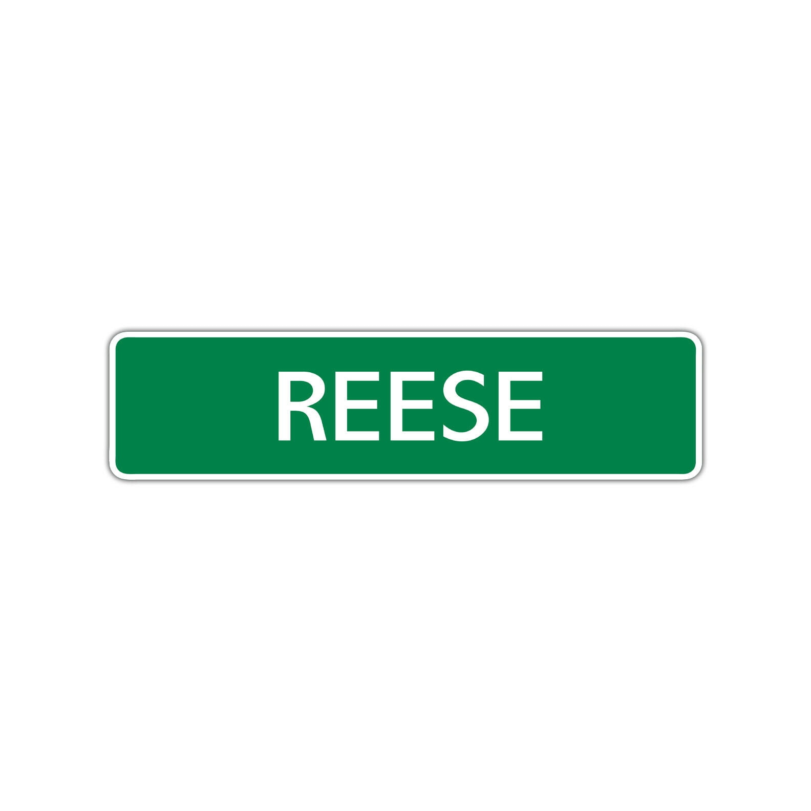 Reese Boys Children Name Letter Printed Novelty Plaque Decoration Label ...