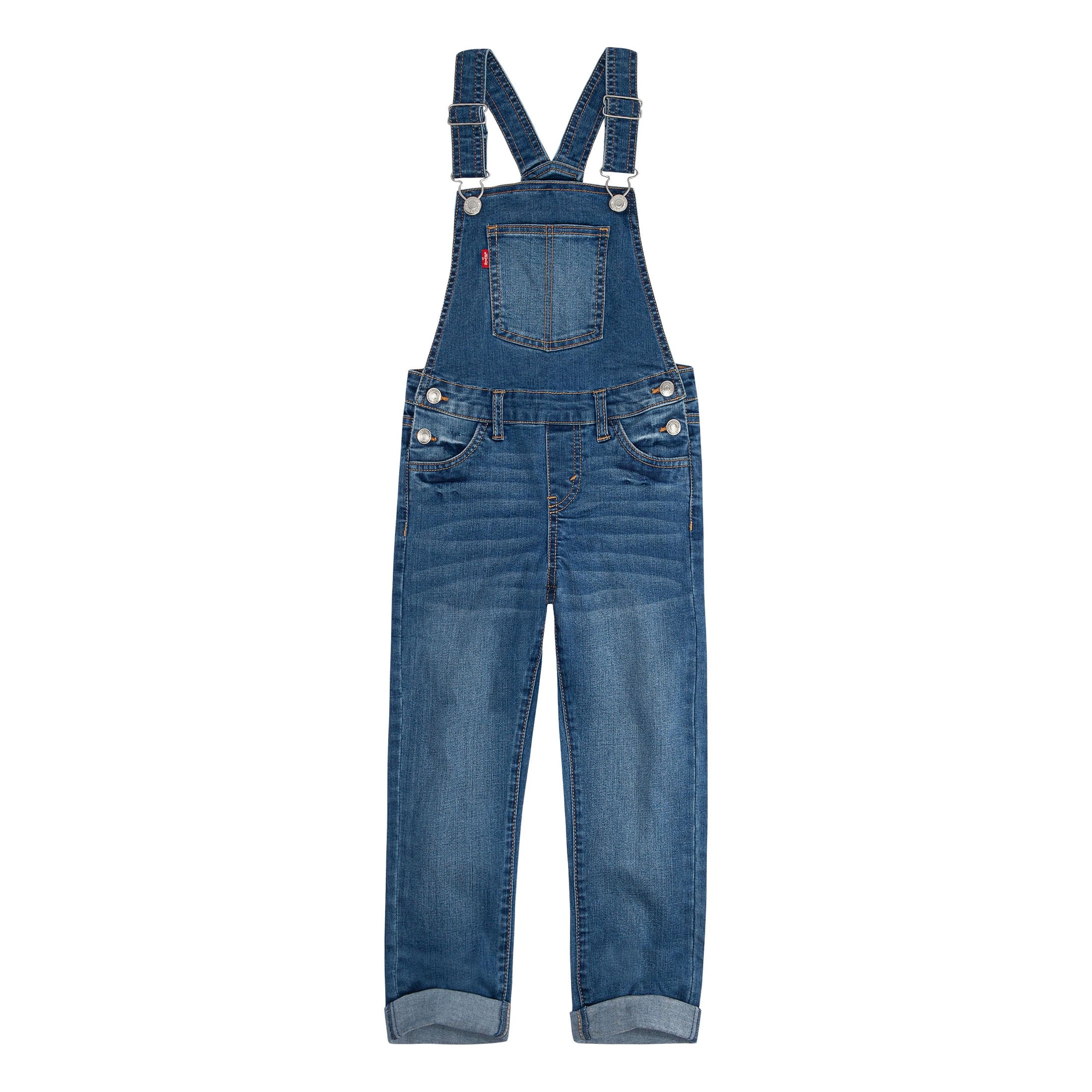 Levi's Girls' Denim Overall, Sizes 4-16 - Walmart.com