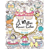 Lulu Mayo: A Million Kawaii Cuties: The Sweetest Things to Color, 64 ...