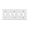 JR Products 14045 Black Single Switch Plate - Walmart.com