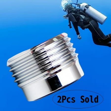 2x Standard Scuba Diving Cylinder Adapter Screw, Tank Equipments ...