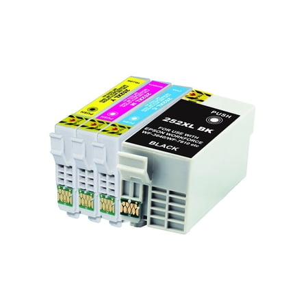 Compatible Epson T252XL / T252 Ink Cartridge Combo High Yield By ...