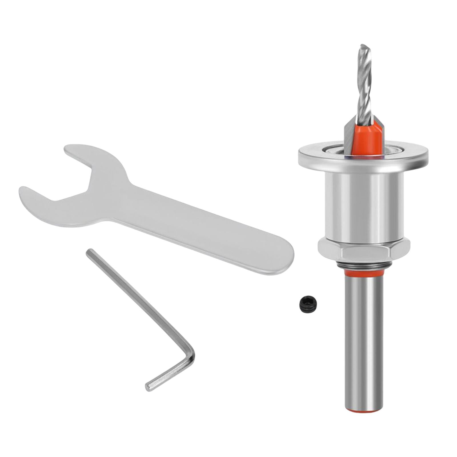 Countersink Drill Bit With Ajustable Depth Stop