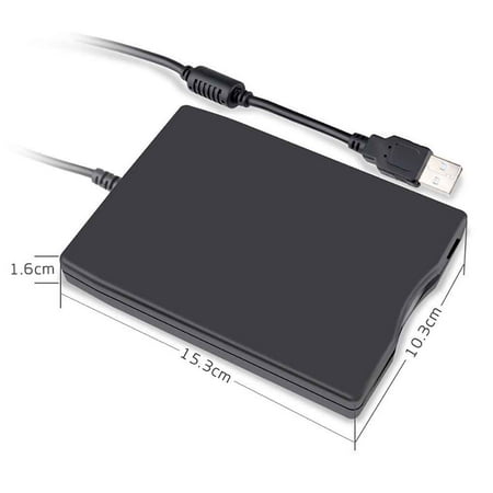 Slim Read/Write 3.5 inch 1.44 Disk; Slim MB Floppy Disk USB External ...