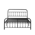 Fulljojor Steel Platform Bed Metal Platform Queen Bed Frames with ...