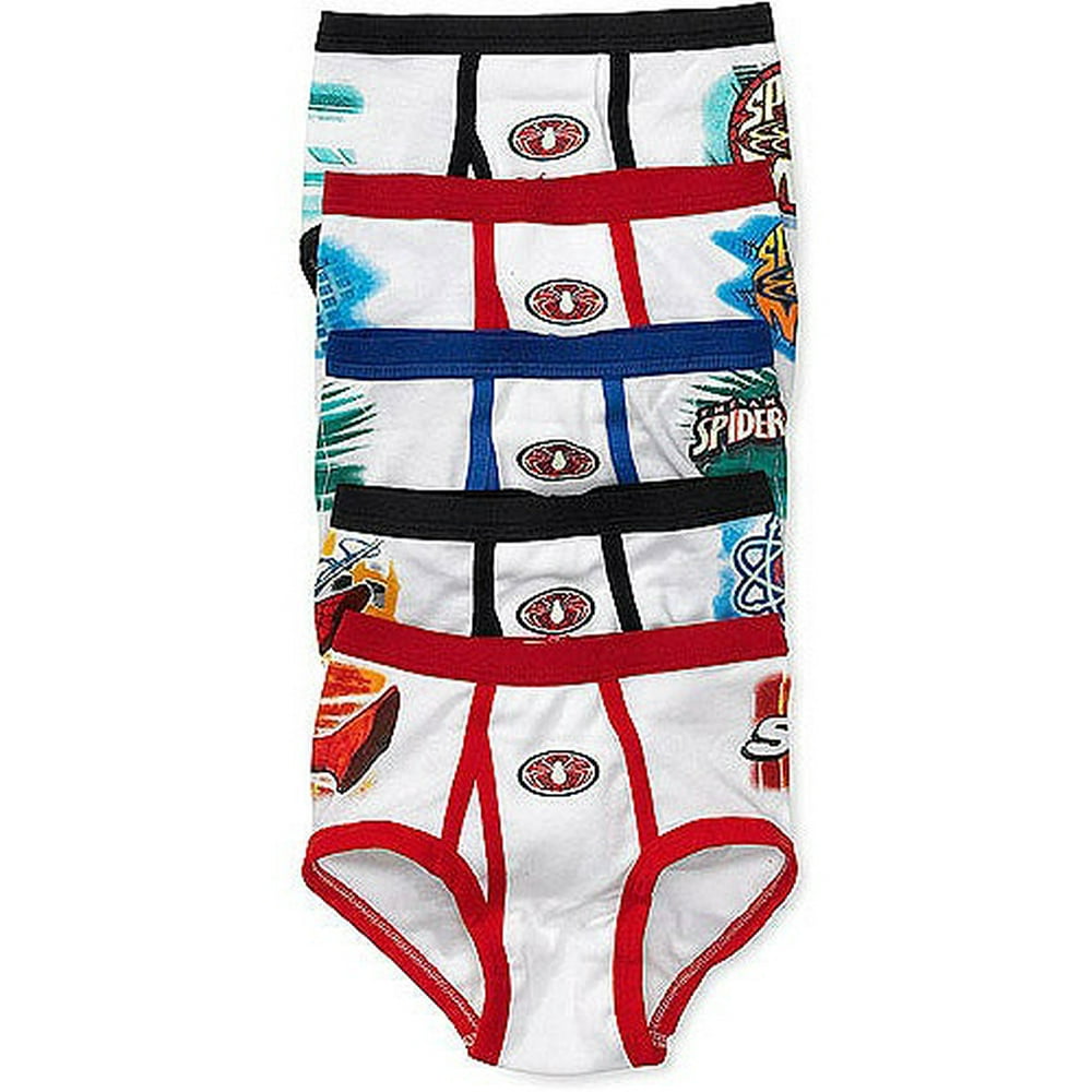 Spider-Man - Marvel Comics 5pk Spiderman Brief - Walmart.com - Walmart.com