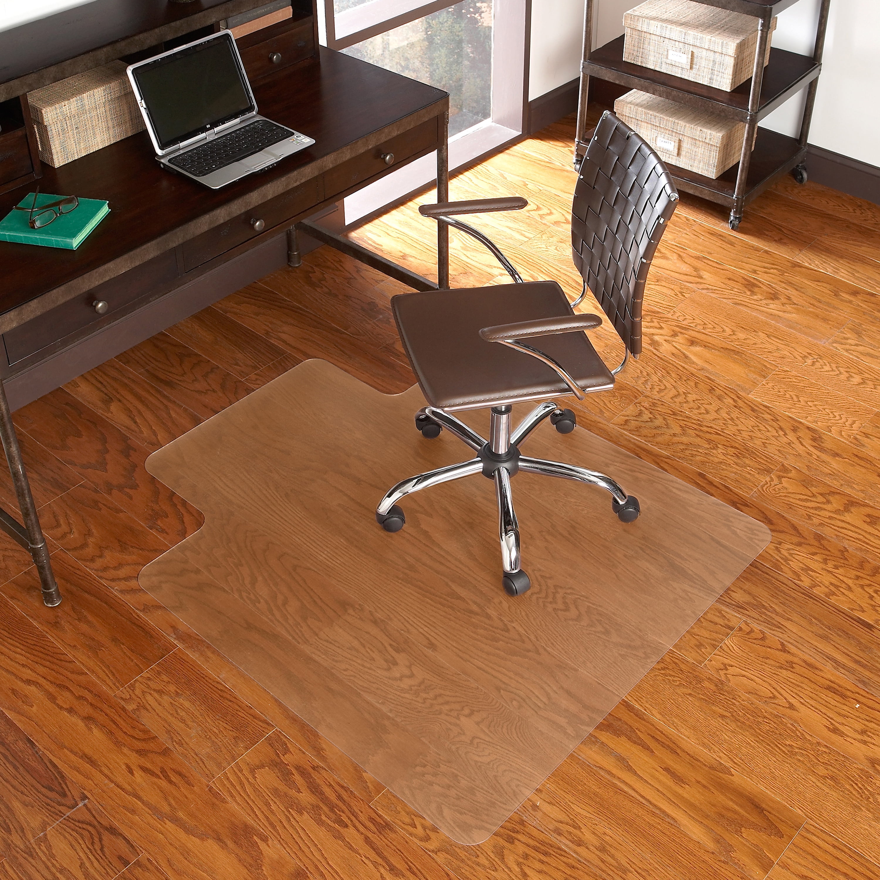 Flash Furniture 36'' x 48'' Hard Floor Chair Mat with Lip - Walmart.com