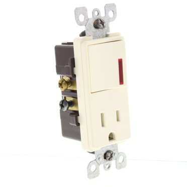Leviton 5050 Single-Surface Replacement Range Receptacle, 3 Wire ...