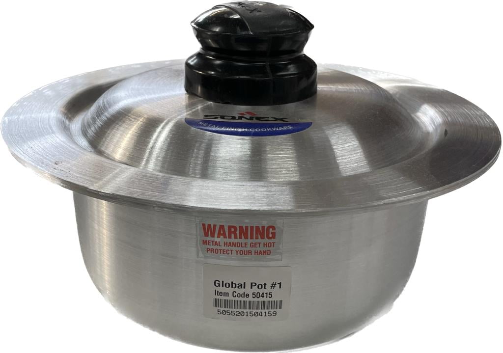 Small cooking pot, 2.5 Liter, Sonex size #1, Aluminum cooking pot ...