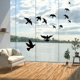 fankhu Window Alert Bird Stickers Set - Prevent Bird Strikes on Doors ...