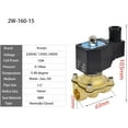 2 inch 2 Way IP65 Waterproof Brass Normally Closed/Open water solenoid ... 2 inch 2 Way IP65 Waterproof Brass Normally Closed/Open water solenoid ...