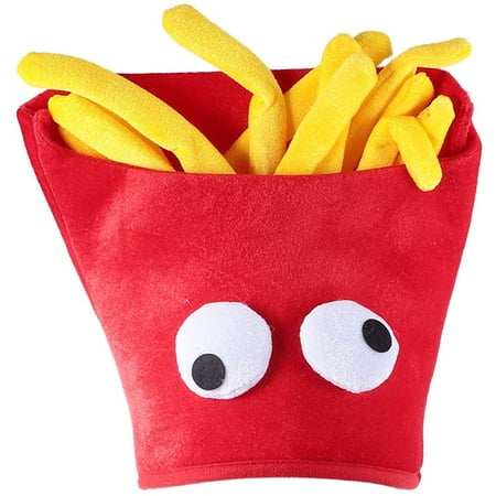 Fortunenine French Fries Hat Funny Holiday Party Hat Novelty Costume ...